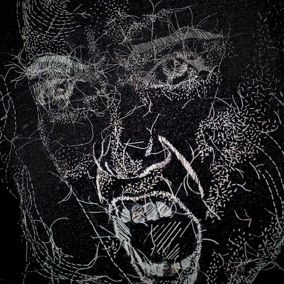 Rosemary Meza-DesPlas: Life stitching – with hair – TextileArtist