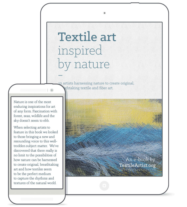 Textile artists inspired by nature - TextileArtist.org
