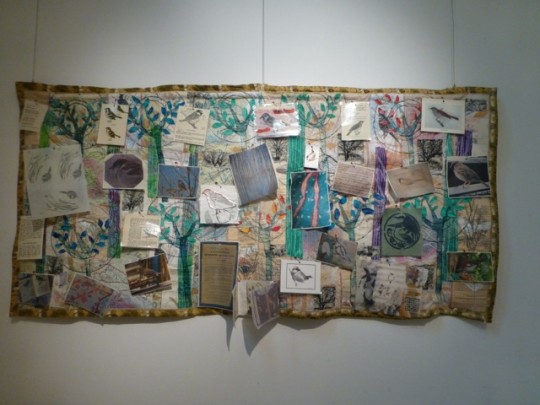 Anne Kelly: Textiles in the garden - TextileArtist.org