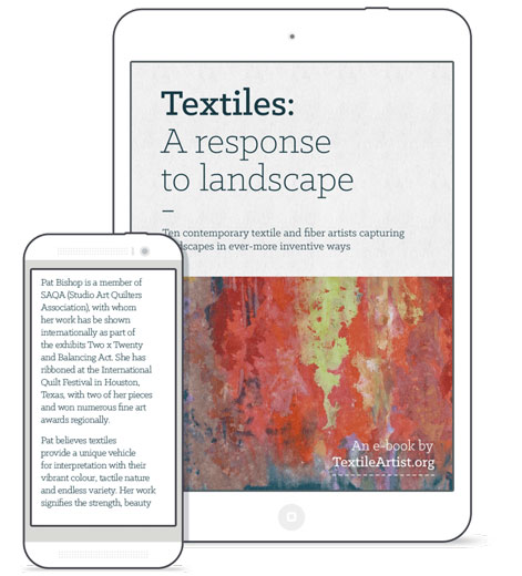 Landscape Textile art - TextileArtist.org