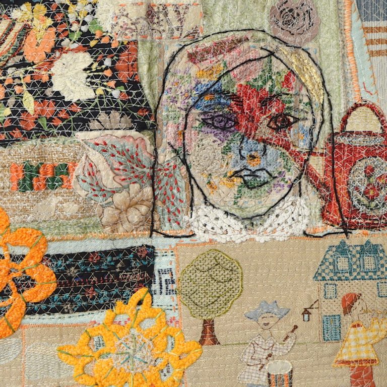 Anne Kelly: Everyday layers, bound with stitch - TextileArtist.org