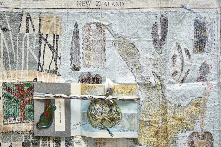 Anne Kelly: Everyday layers, bound with stitch - TextileArtist.org
