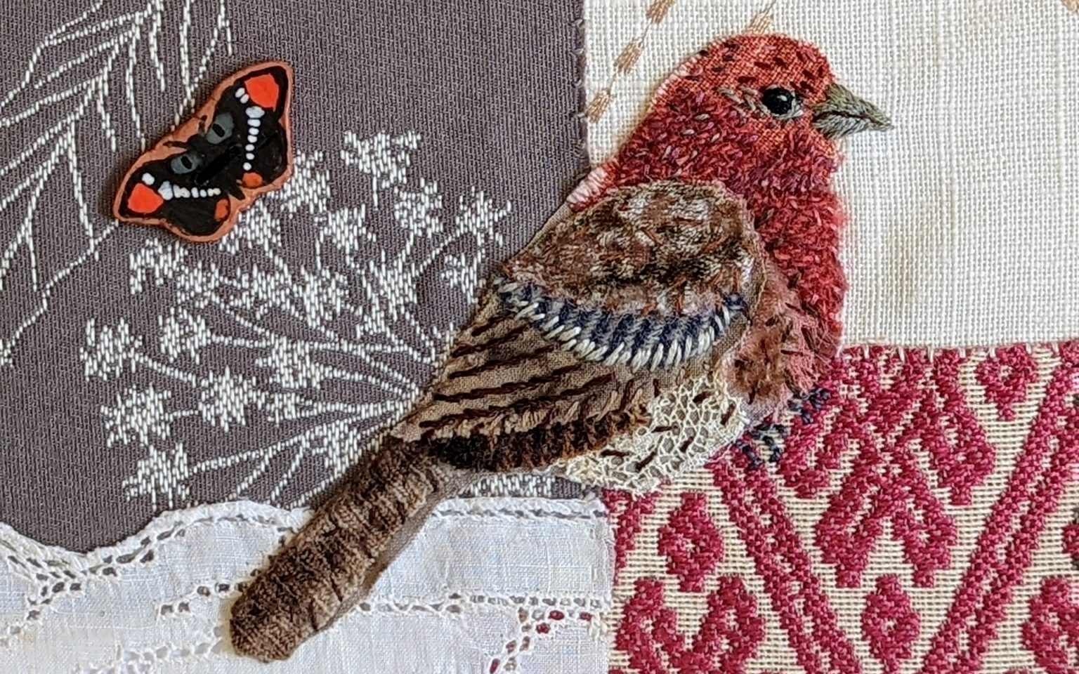 Textile artists inspired by birds - TextileArtist.org