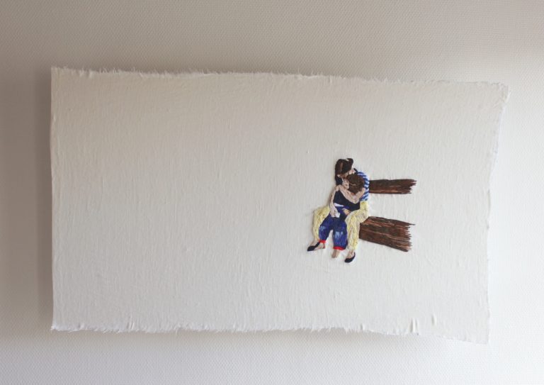 Cécile Davidovici: Embroidered videotape moments - TextileArtist.org