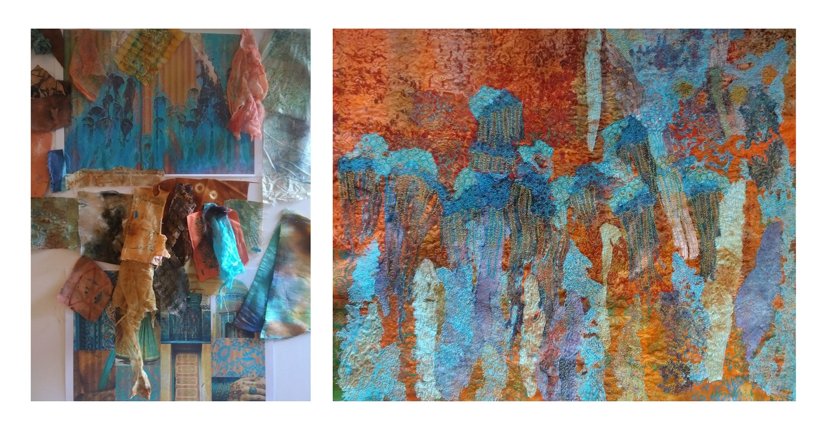Hannah Rae: Weathered and worn textile art - TextileArtist.org