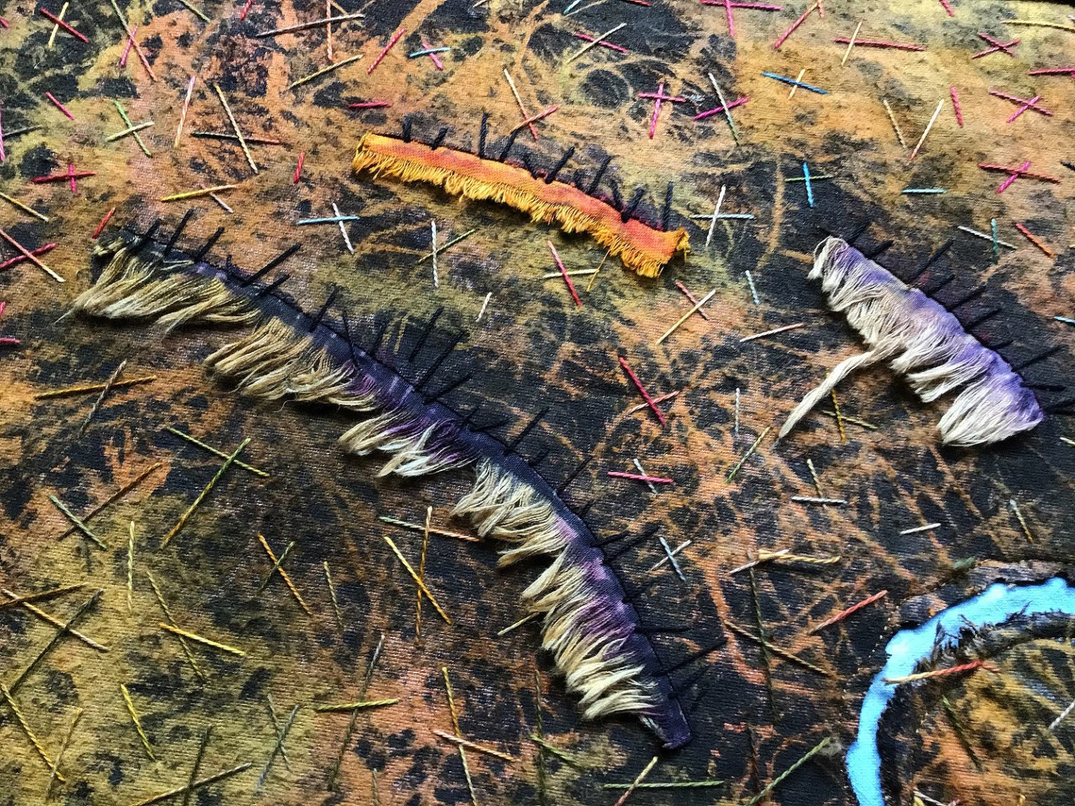 How to represent landscapes using stitch - TextileArtist.org
