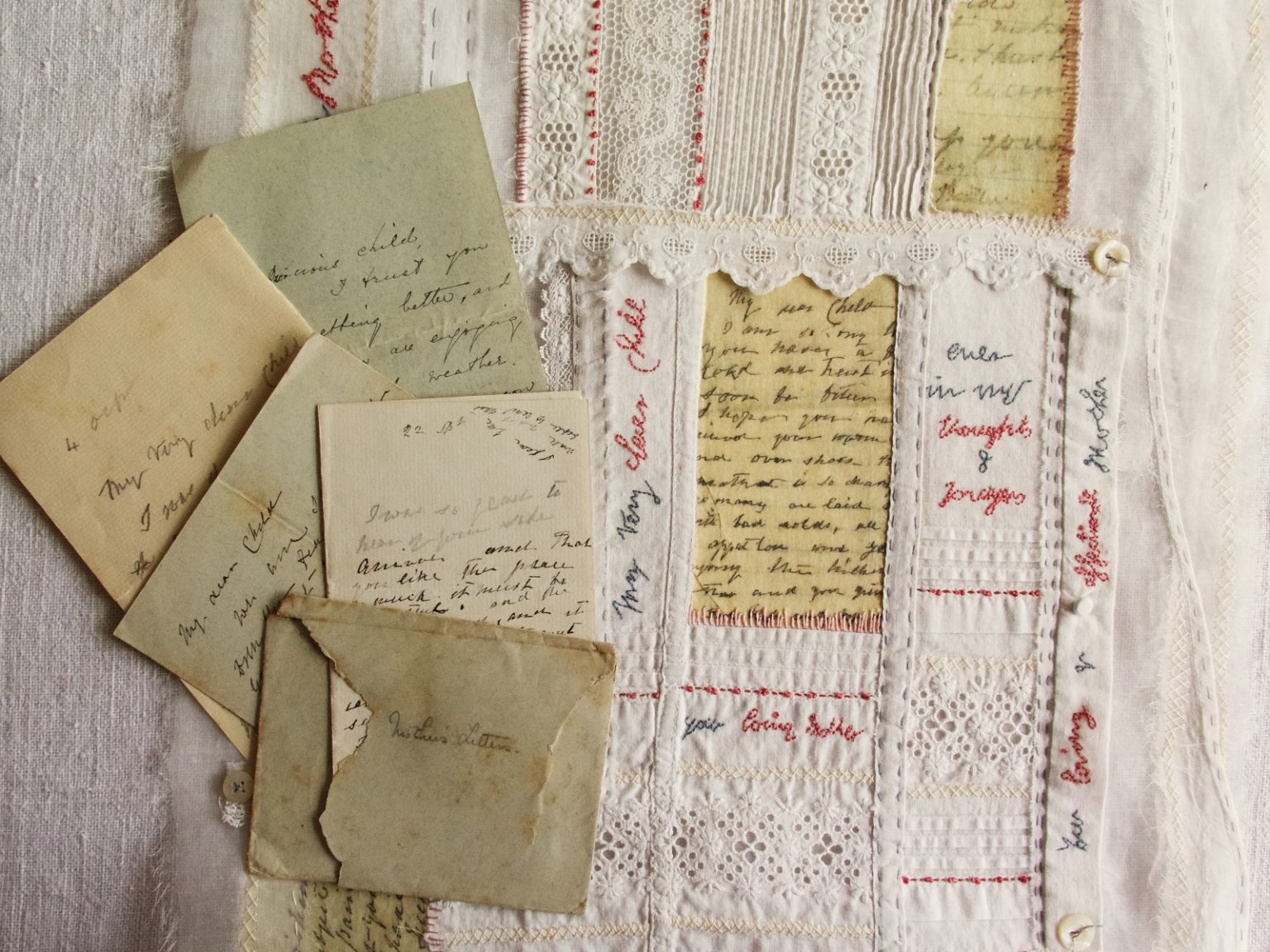 Ali Ferguson: Embroidering emotional connections - TextileArtist.org