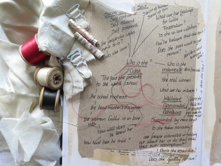 Ali Ferguson: Embroidering emotional connections - TextileArtist.org