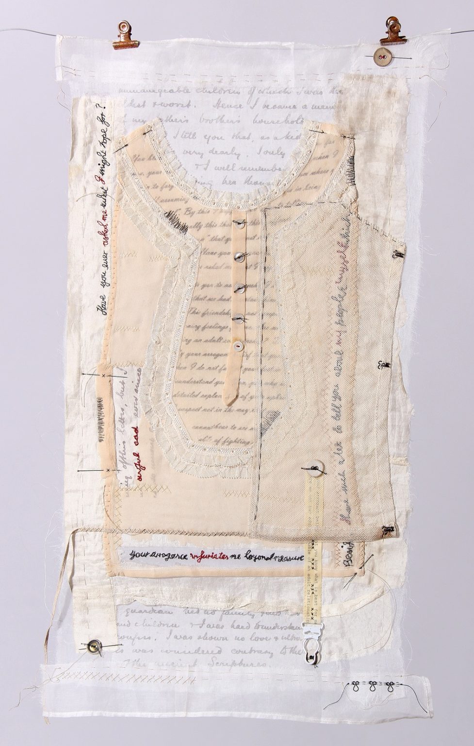 Ali Ferguson: Embroidering emotional connections - TextileArtist.org