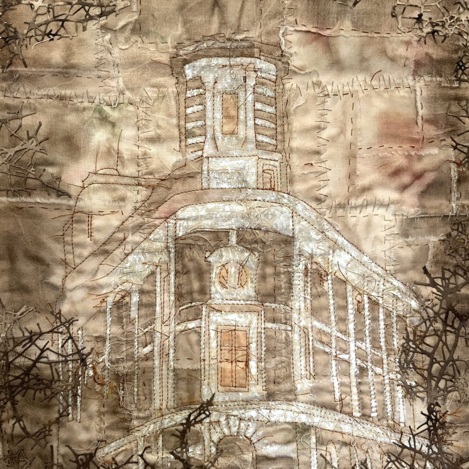 Ruth Norbury, Fading Memories (detail), 2021. Approximate size 47cm x ... Ruth Norbury, Fading Memories (detail), 2021. Approximate size 47cm x ...