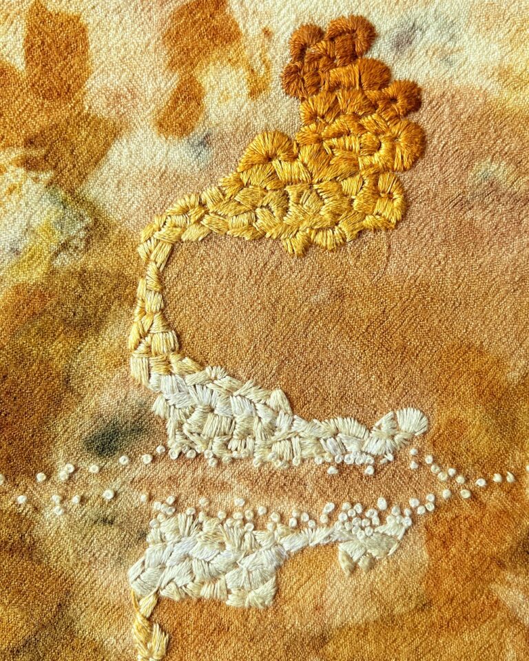 Mirjam Gielen: Down to earth embroidery - TextileArtist.org