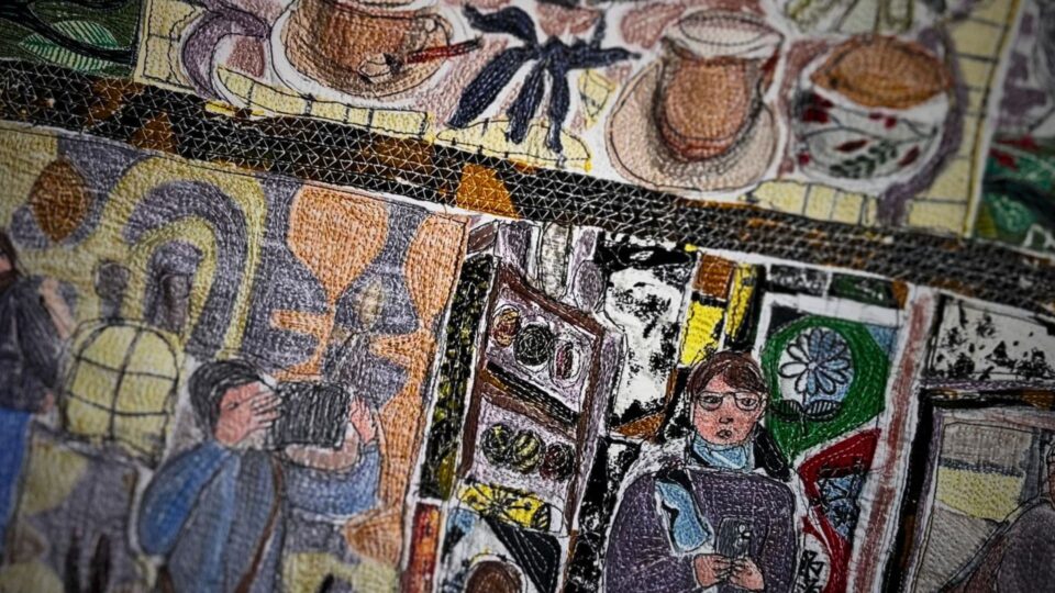 Anne Kelly: Everyday layers bound with stitch – TextileArtist