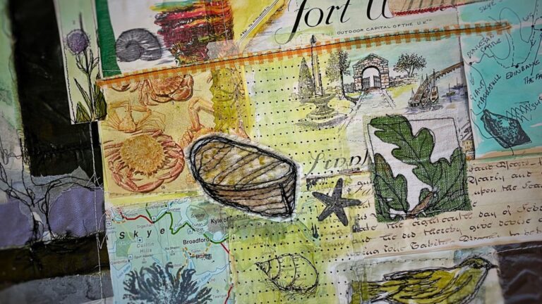 Anne Kelly: Everyday layers bound with stitch – TextileArtist