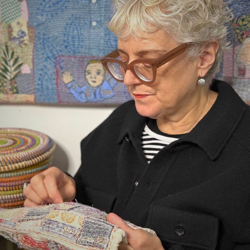 Anne Kelly: Everyday layers bound with stitch – TextileArtist