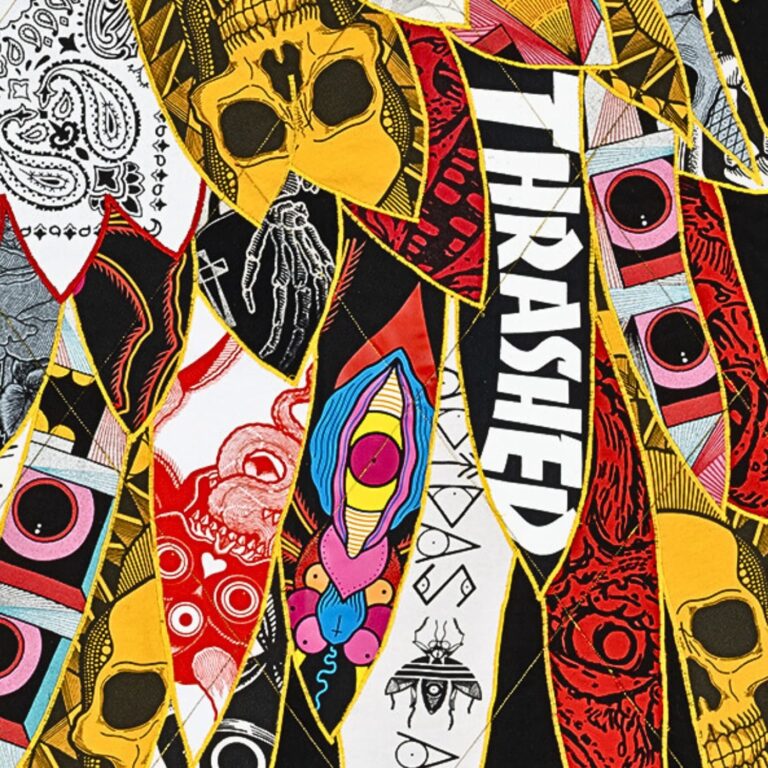 Ben Venom: Punk rock piecing – TextileArtist