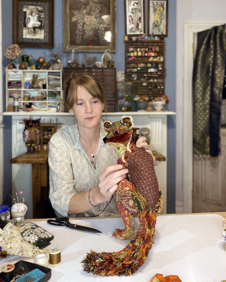 Bryony Rose Jennings: Storyland stitching – TextileArtist