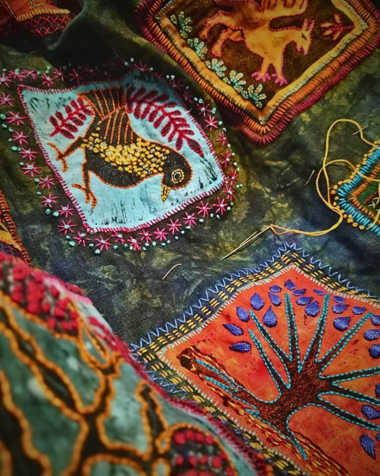 Dijanne Cevaal: Stitched travel stories – TextileArtist