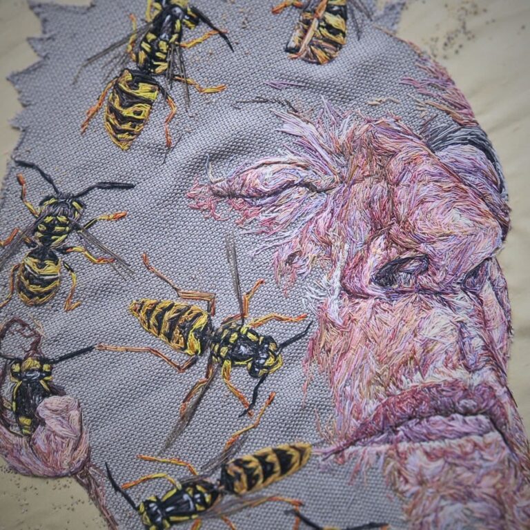 Emily Tull: Thread painter – TextileArtist