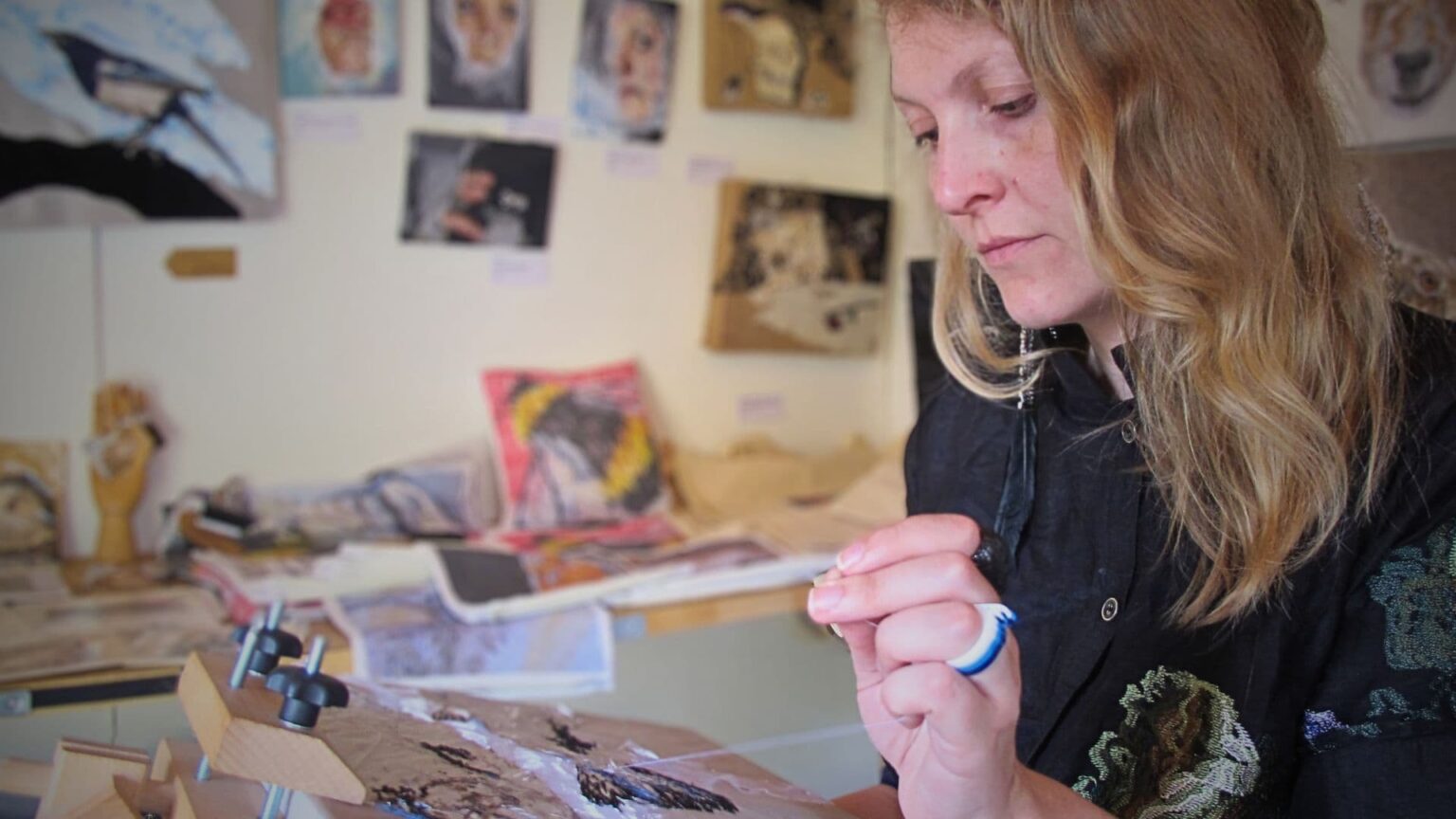 Emily Tull: Thread painter – TextileArtist