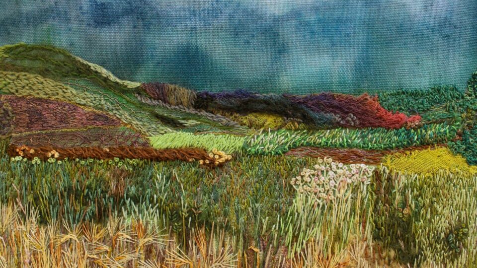 Heidi Ingram: Kitchen window stitching – TextileArtist