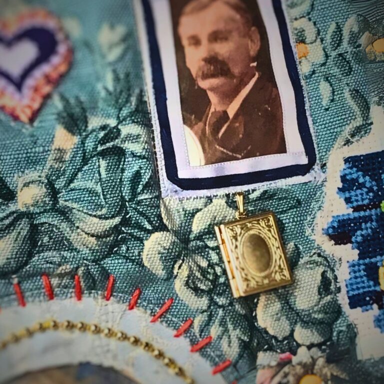 Recording memories in stitch – TextileArtist