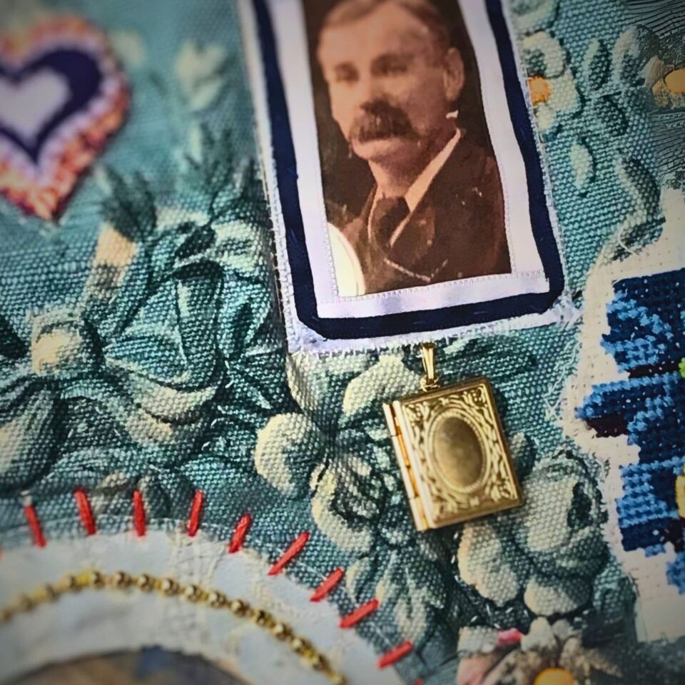 Recording memories in stitch – TextileArtist