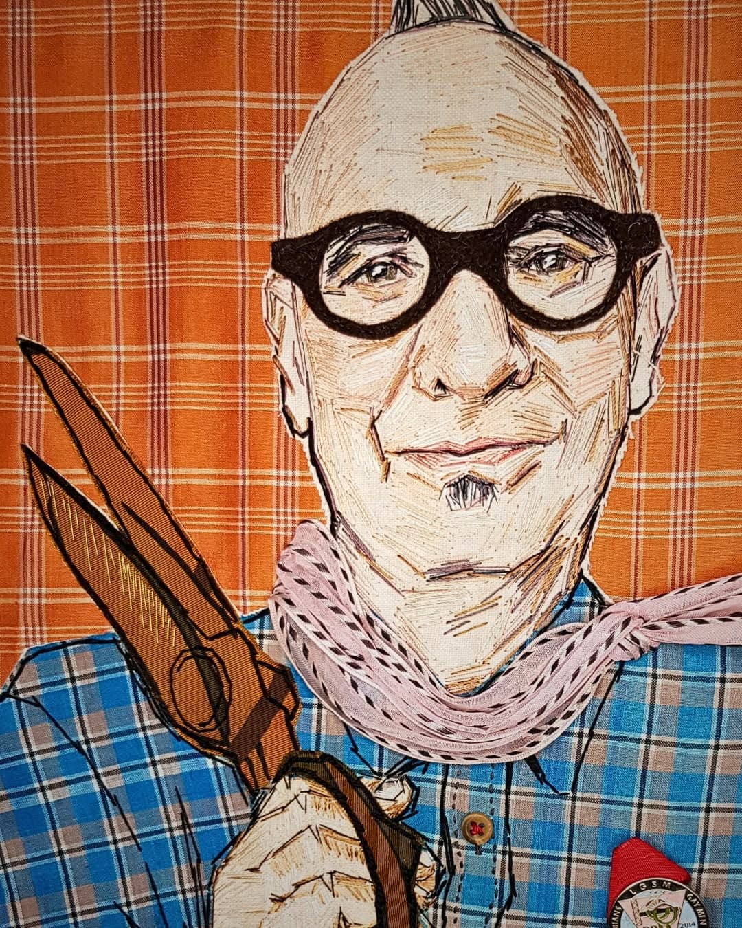 The joy of creating imperfect portraits – TextileArtist