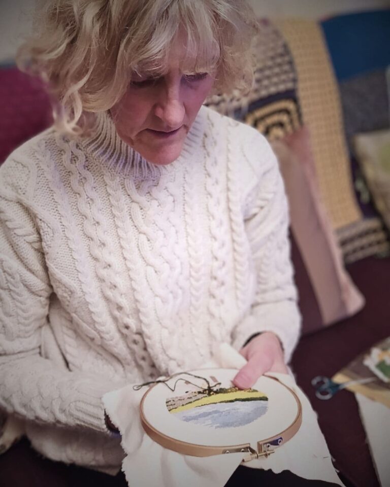 Recording memories in stitch – TextileArtist